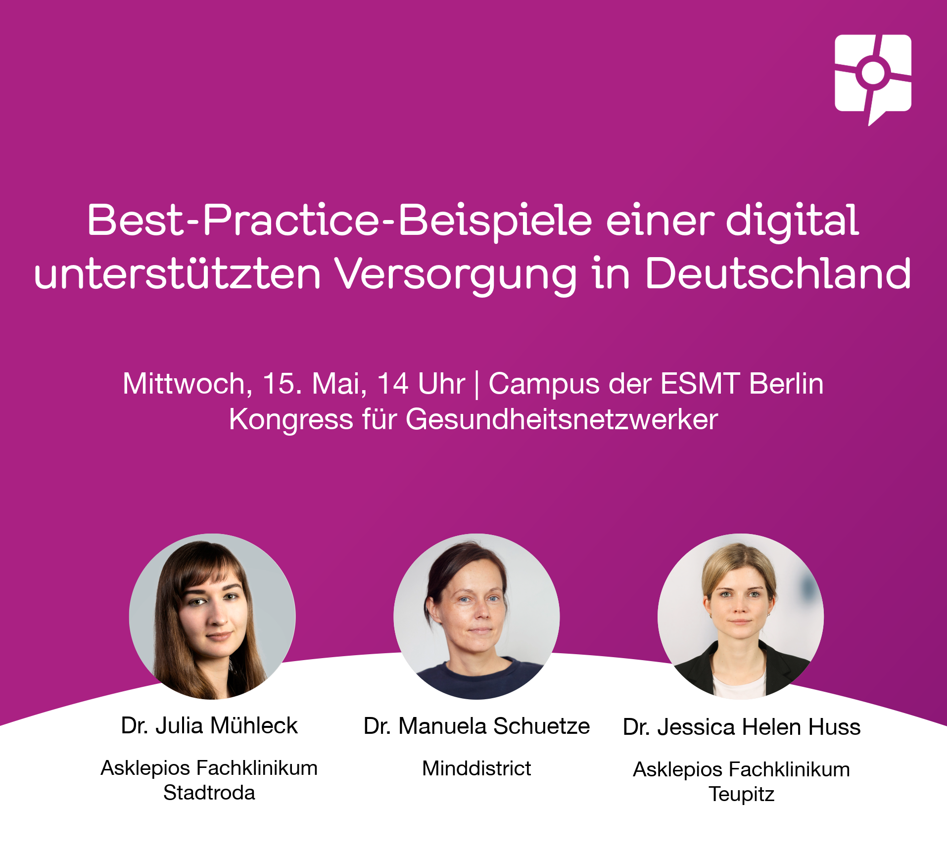 Will we see you at one of the digital health conferences in 2024?